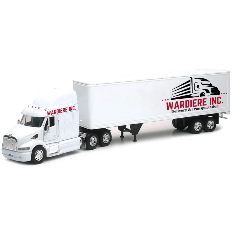 Order Custom Branded Die-cast Semi Truck with Trailer (1:32 Scale ...