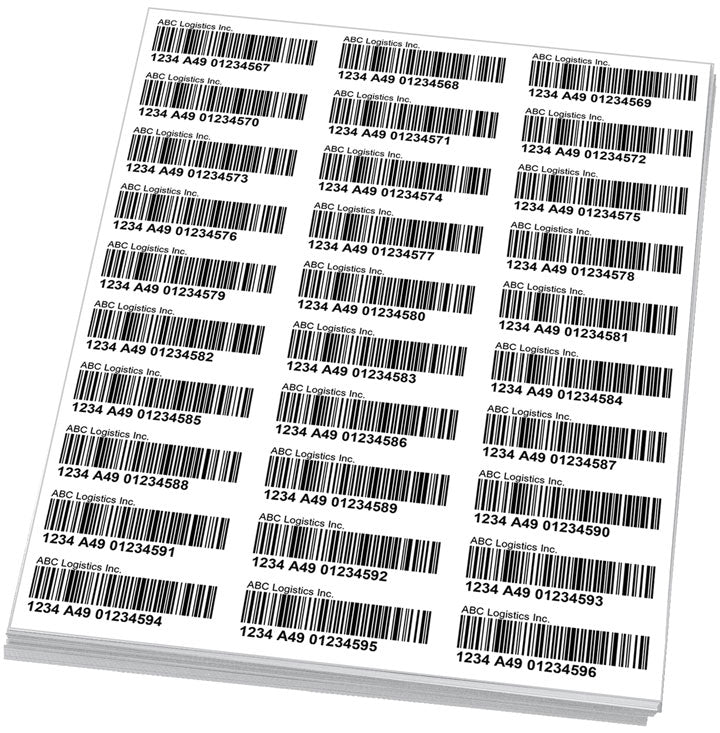 Order PARS and PAPS Barcode Labels | BorderPrint